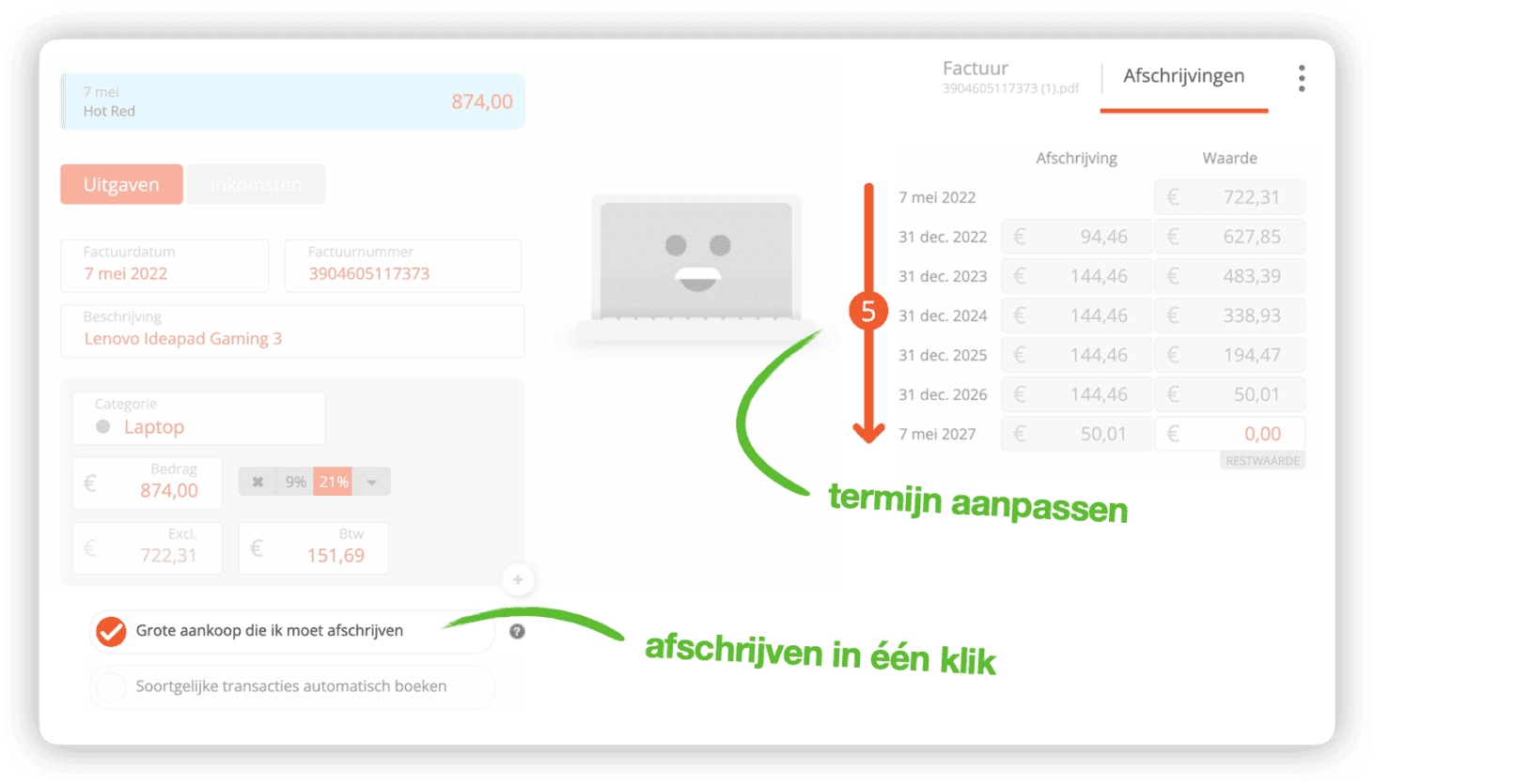 Investeren en afschrijven | Simpel uitgelegd voor zzp'ers | BUNNI